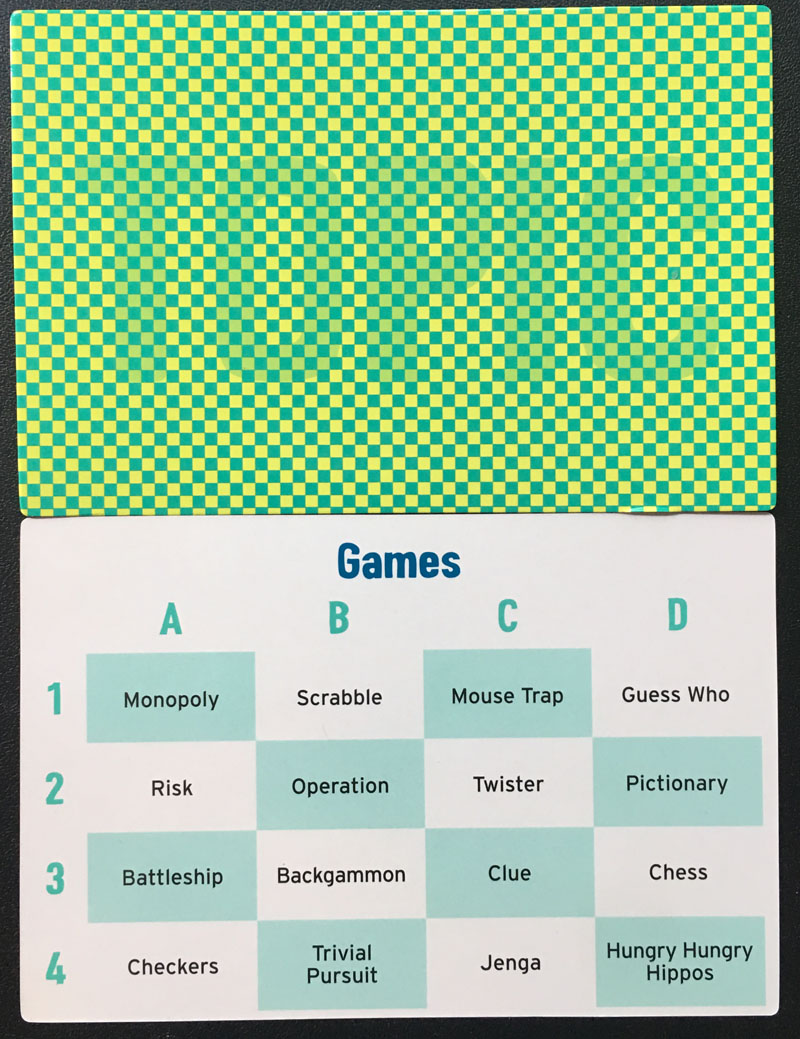 The Chameleon – Game Night Blog