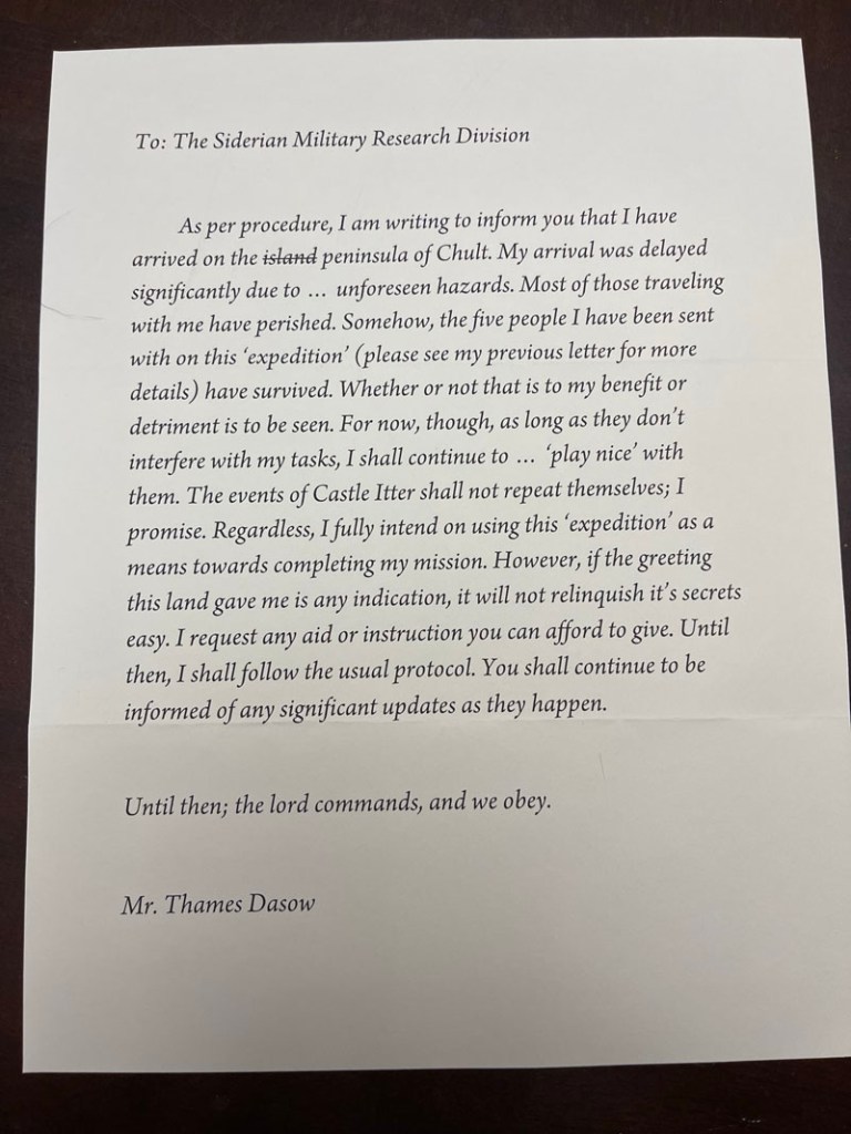 D&D Diary – Tomb of Annihilation – Session 6 & 6½ – Game Night Blog