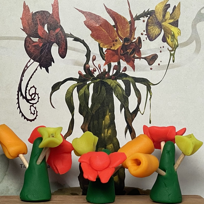 Tri Frond Flower mini – Game Night Blog